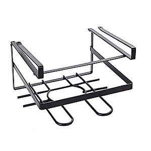 DRNKS Pot Rack Pan Lid Storage Rack Free Punching Board Rack Kitchen Sticky Plate Rack Door Back Type Chopping Board Rack to Put Pot Lid Shelf Applicable to kitchen stove