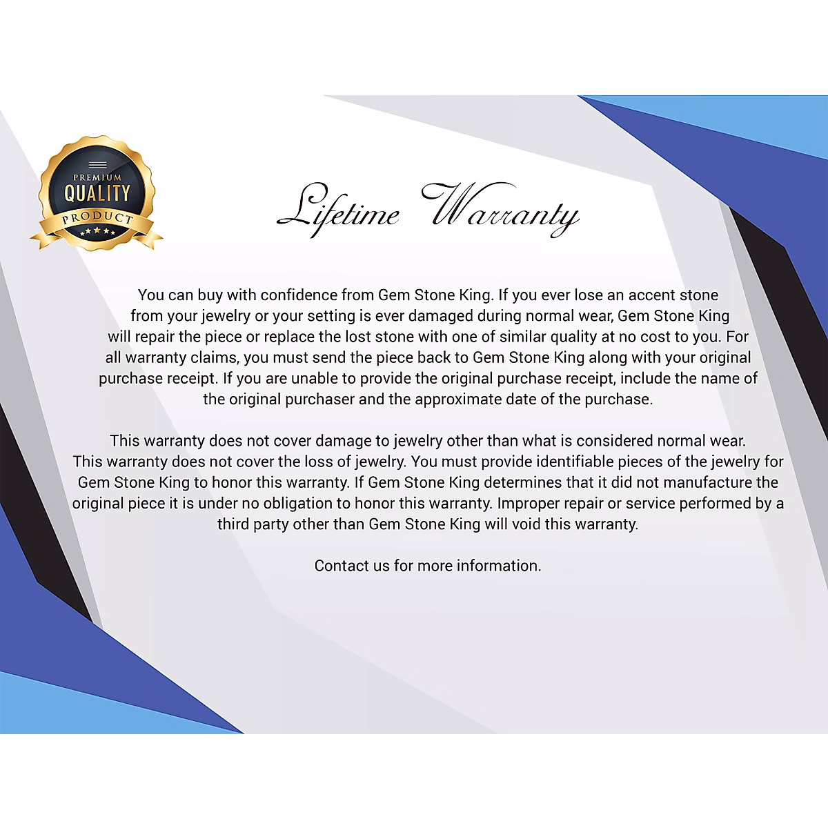 Gem Stone King 925 Sterling Silver White Moissanite Engagement Ring For Women (1.73 Cttw, Cushion 6MM, Gemstone, Available In Size 5, 6, 7, 8, 9)