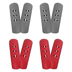 BESTonZON 8Pcs Silicone Pot Silicone pan Ear Pot Handle Grips Pot Handle Sleeve Ear Cover Rubber