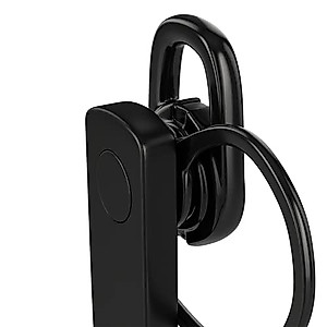 Ear Hooks for Wireless Headset 10mm Large Clamp Holder Clips, Replacement Ear Loops Earpiece Accessories, Black, 9 Pack