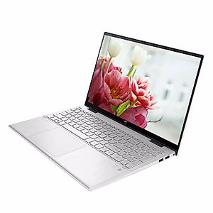 HP Pavilion x360 2-in-1 Laptop, 15.6" FHD Touchscreen, Intel i5-1135G7, 16GB RAM, 1TB SSD, Webcam, Backlit Keyboard, HDMI, Micro SD Card Reader, Wi-Fi 6, Windows 11 Home, Silver