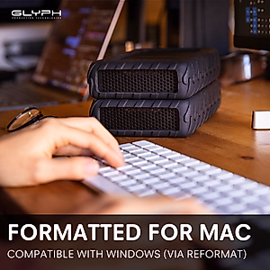 Glyph BlackBox Pro External Hard Drive 7200 RPM, USB-C (3.1,Gen2) (12TB)