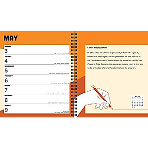 The Left-Hander's 2021 Weekly Planner Calendar