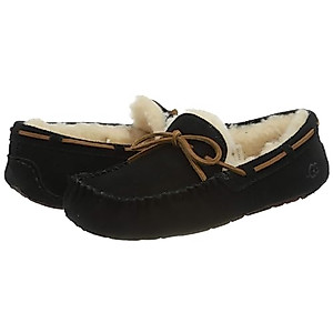 UGG Women's Dakota Slipper, Black, 07