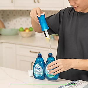 Dawn Platinum Powerwash, Fresh Scent, 1 Starter Kit + 2 Refills + Cleaning Sponge + 1 Card Protector SchmiidtEmpire + Sticker (16oz each - 6 Piece Set - Pack of 2)