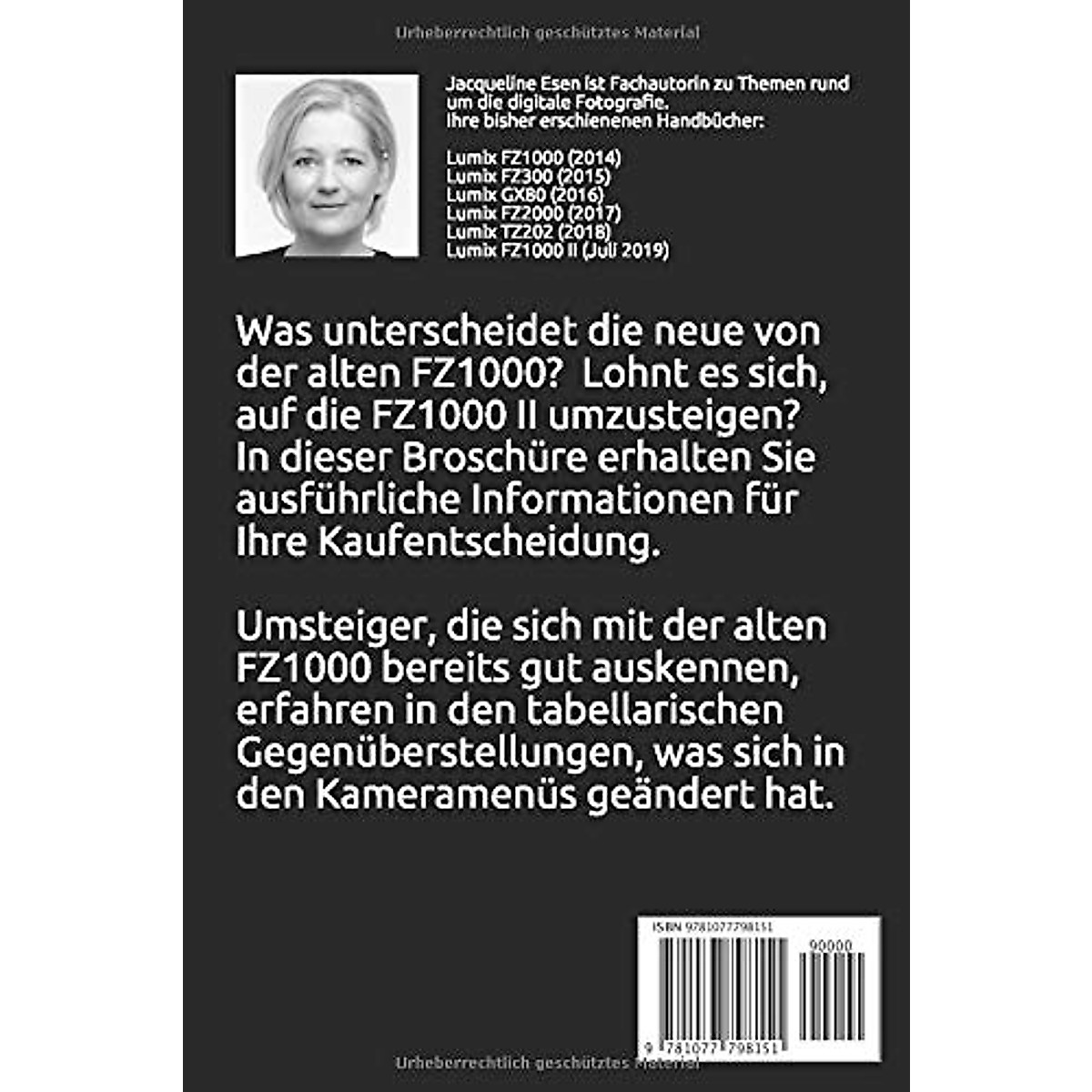 Lumix FZ1000 FZ1000 II: Was sie vereint, was sie unterscheidet (German Edition)