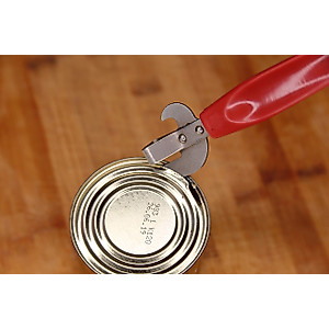 Manual Can Opener Old Fashioned Can/Bottle Opener For Camping That Actually Works No Rust Durable Claw-Shaped Heavy Duty Can Opener 2-in-1 Can Opener And Bottle Opener In One For Camping