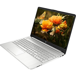 HP 2023 15'' FHD IPS Touchscreen Laptop, Intel 11th Gen i3 Processor Up to 4.10GHz, 12GB RAM, 256GB SSD, Fingerprint Reader, Super-Fast WiFi, Windows 11, Arctic Silver Color (Renewed)