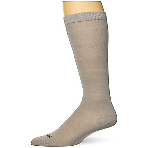 Terramar Thermasilk Mid Calf Lightweight Liner Sock, Grey, X-Small