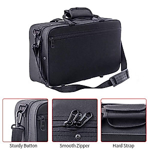 Bb Clarinet Case, YueYueZou Clarinet Gig Bag 600D Water-resistant