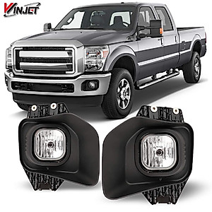 Winjet WJ30-0397-09 OEM Series for [2011-2015 Ford F-Series Super Duty] Driving Fog Lights + Switch + Wiring Kit