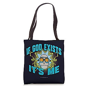 Rick and Morty If God Exists Tote Bag