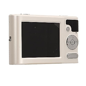 Digital Camera, 4K 58MP Vlogging Camera with 2.7 Inch TFT Screen, Timing Shooting, 16X Zoom Auto Focus Compact Digital Camera for Teens Students Beginners (White)