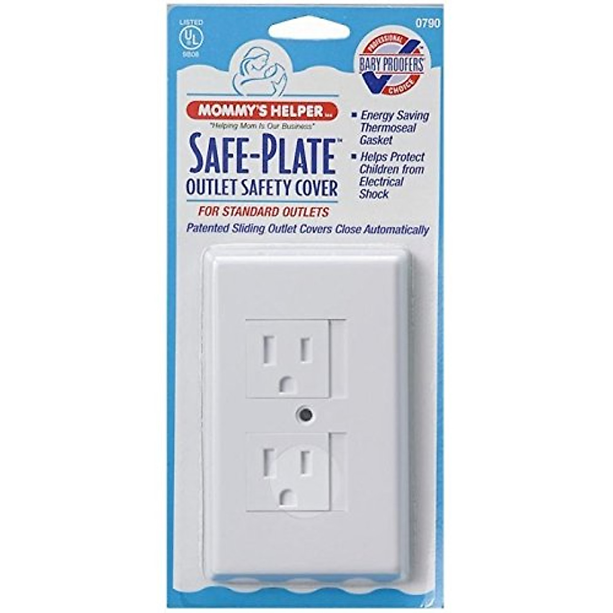 Mommys Helper Safe Plate Electrical Outlet Covers Standard, - 4 Count