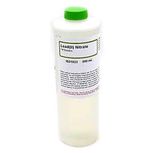 ALDON Innovating Science 1M Lead (II) Nitrate Solution, 500mL - The Curated Chemical Collection