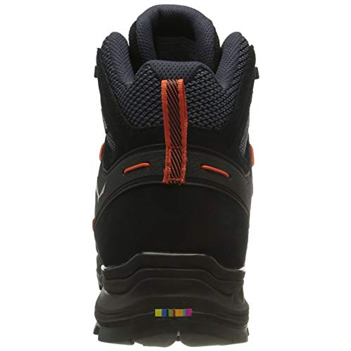 Salewa Men's Alp Mate Mid Waterproof Trekking & Hiking Boot - Black Out/Fluo Orange - 10