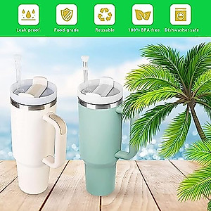 Silicone Spill Proof Stopper for Stanley 40 oz / 30 oz | Replacement Stanley Cup Accessories Set of 3 | Compatible with Stanley Cup 1.0 40oz/ 30oz,Tumbler