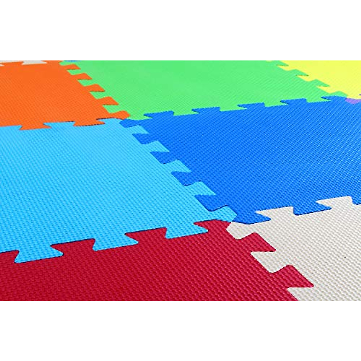 Balance From Kid's Puzzle Exercise Play Mat with EVA Foam Interlocking Tiles, 9 Colors (36 Tiles)