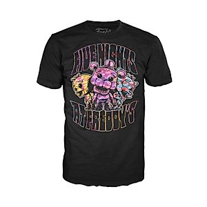 Funko Pop! Boxed Tee: Five Nights at Freddy's - Summer Tie Dye, Adult Extra Large