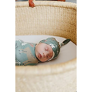 Copper Pearl Large Premium Knit Baby Swaddle Receiving Blanket Atwood