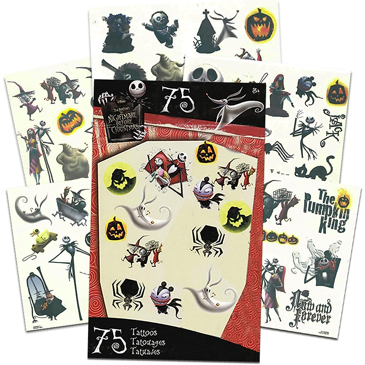 Nightmare Before Christmas Lunch Bag Set - Bundle with Jack Skellington Lunch Box, Stickers, More | Nightmare Before Christmas Lunch Box