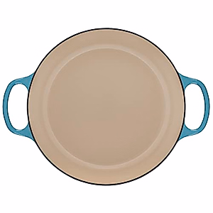 Le Creuset Enameled Cast Iron Signature Braiser, 3.5 qt., Caribbean