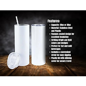 I'm A Trump Girl American Flag Skinny Tumbler, 20oz Stainless Steel Vacuum Sealed Tumbler with Reusable Straw, Patriotic Birthday Gifts for Women, Republican Tumbler Cups