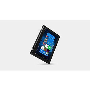 Lenovo Flex 11 Laptop, 11.6 Inch HD (1366 X 768) Display, Intel Pentium Silver N5000 Processor, 4GB DDR4 RAM, 64GB eMMC SSD, Intel UHD Graphics 605, Windows 10, 81A7000BUS, Onyx Black