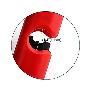 Premium Grade Food Bag Squeeze Clips Bread Clips Rubber Lid Non-slip Sealer Bag Cinches Easy Use Lock 6 Pcs