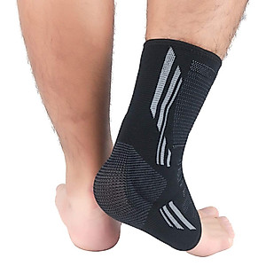 EXCEART 1PC Silicone Ankle Brace Ankle wrap Achilles Strap Ankle Brace stabilizer Arch Support Wraps Ankle wrap Ankle Foot Band Foot Care Sleeve Ankle Sleeve Ankle Guard Running Man