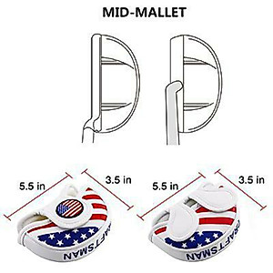 ReadyGOLF Send Him Home Embroidered Putter Cover Mid-Size Mallet