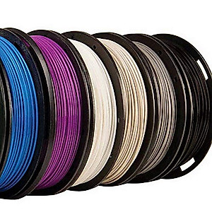 MakerBot 1.75mm/0.07" Small Spool 3D Printer PLA Filament, Pack of 10