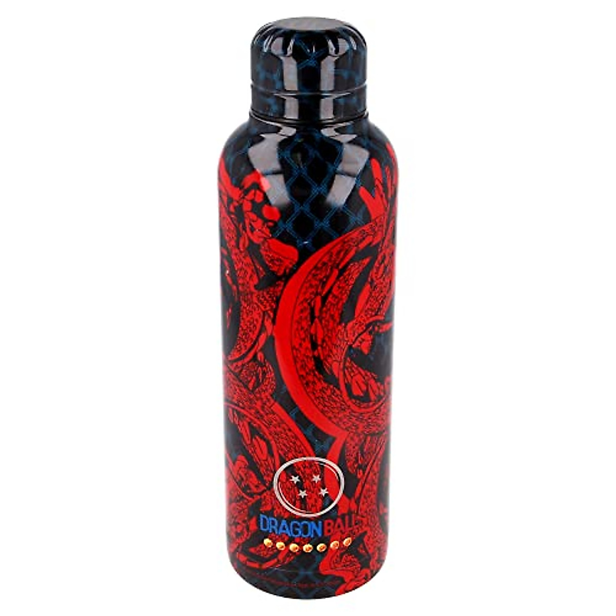Stor Stainless Steel Bottle 515 ml Dragon Ball, Black, Medium