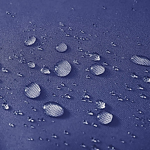 VAKADO Outdoor Waterproof Throw Pillow Covers 18x18 Set of 2 Decorative DarkBlue Patio Furniture Cushion Cases Outside Decor for Couch Garden Bench Porch