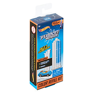 Hot Wheels Fusion Factory Color Refill Kit, Blue