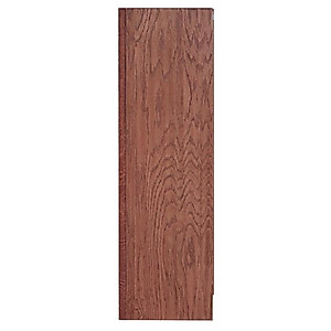 Concepts In Wood Midas Three Shelf Bookcase 36" H Medium Oak Finish