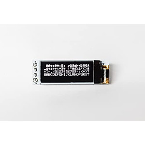 OLED Display Module for Mechanical Keyboards & Arduino, 3.3V-5V 0.91 Inch SSD1306 I2C (White)