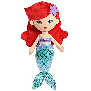 Disney Princess So Sweet Princess Ariel, 13.5-Inch Plush with Red Hair, The Little Mermaid, Officially Licensed Kids Toys for Ages 3 Up, Gifts and Presents by Just Play
