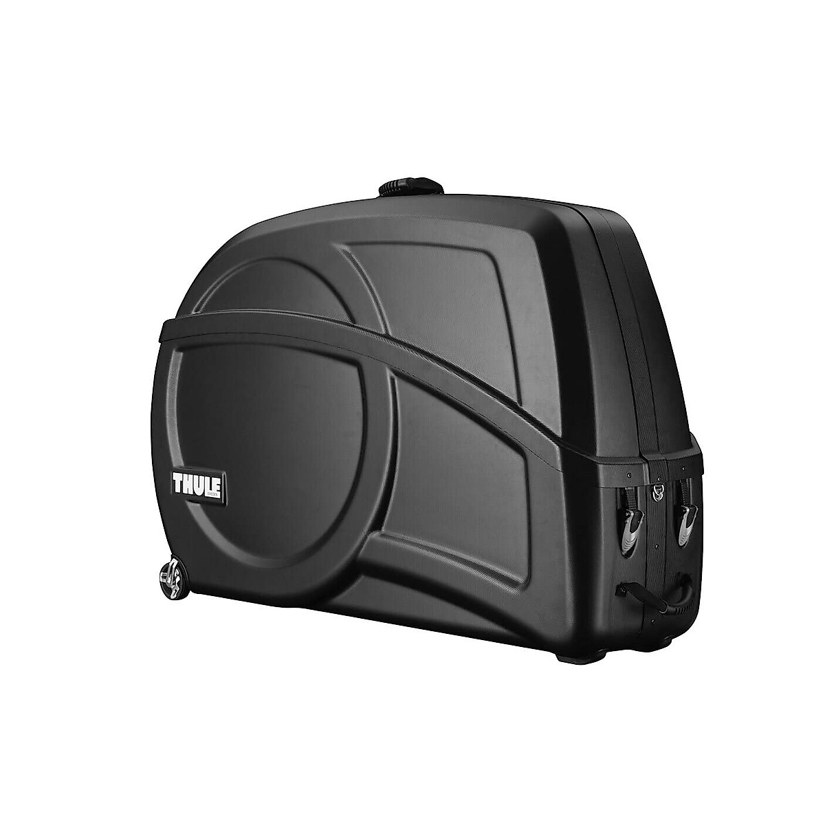 Thule RoundTrip Transition – Hard Shell Bike Travel Case with built-in Repair Stand
