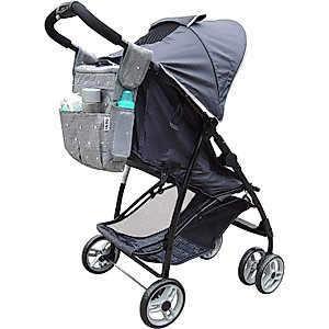 Ozziko Stroller Organizer, Universal Diaper Bag Backpack Bag Fit for Newborn Baby Girl Or Boy Tote, Gift for Shower, New Parents, New Mom, Infants, Toddlers, Babies