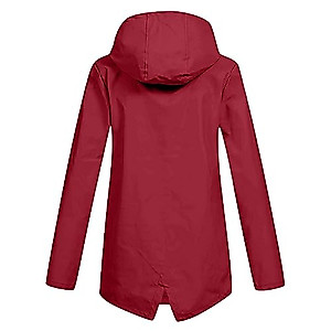 Women's Fall Clothing rain Coat for Women Waterproof roll-up Cuffed Short Sleeve Brown Shirt Women tees Dressy Casual roll-up Sleeve Pocketed Zip Long Sleeve Henley Plaid Dresses for Women