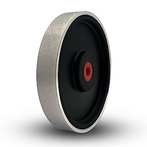 UF-SHARP Diamond Lapidary Jewelry Grinding Wheel 6 inch,1"Arbor, for TIG tungstens, Gem, Marble, Granite, Glass, Ceramics, Cemented Carbide (320 Grit)