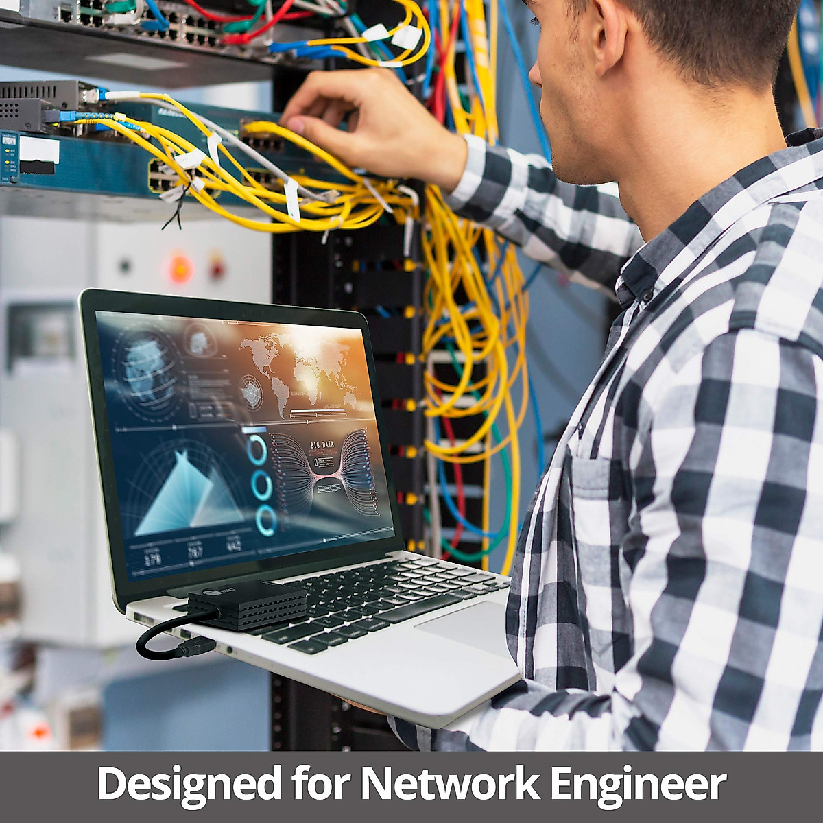 SIIG USB 3.0 to Fiber SFP Gigabit Ethernet Adapter, High Speed GB Transfer Rate (1000/100/10 Mbps), USB 3.0 Type-A to SFP Female, USB to Fiber Optic Converter, Realtek RTL8153 (JU-NE0B11-S1)