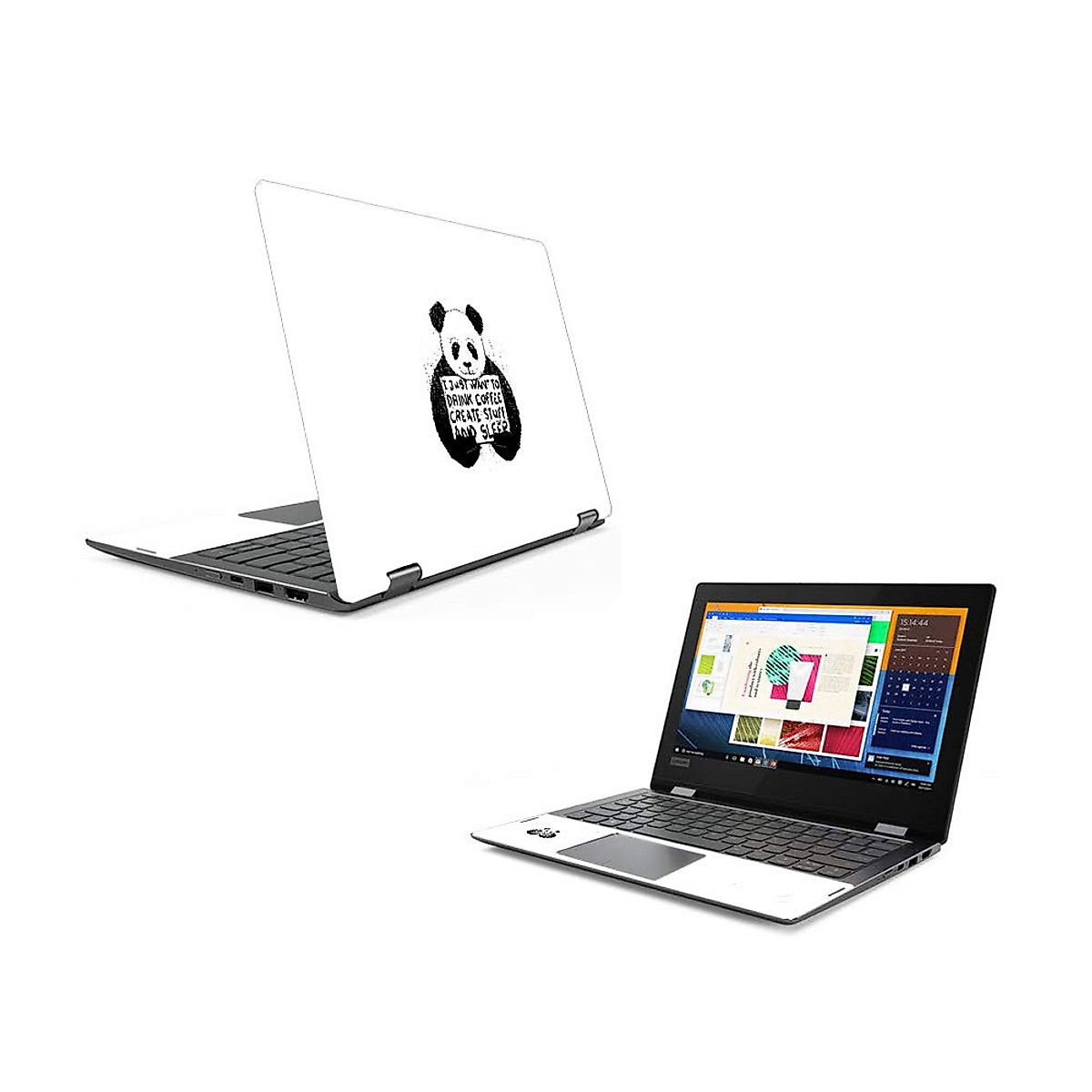 MightySkins Skin Compatible with Lenovo Flex 6 11" (2018) - I Just Want to | Protective, Durable, and Unique Vinyl Decal wrap Cover | Easy to Apply, Remove, and Change Styles | Made in The USA