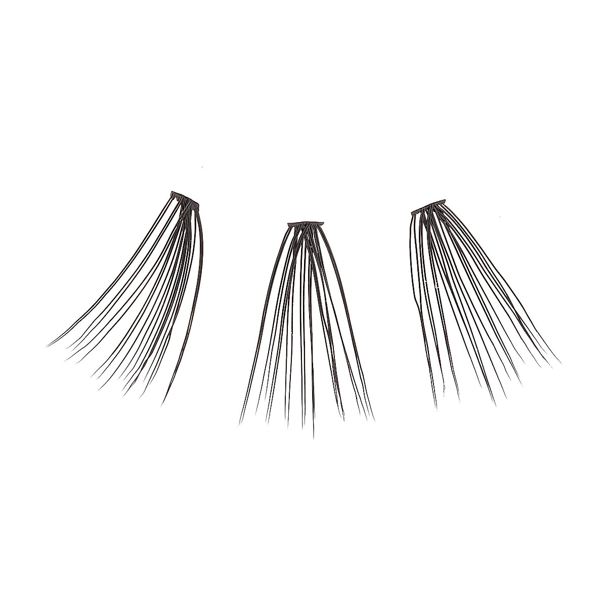 i-ENVY 20D Extension Cluster Individual Lashes (Long, 2 PACK) Flat Root Seamless Application Perfect For DIY Lash Extension