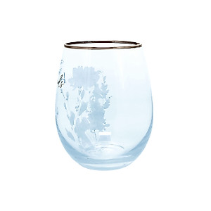 Pavilion - Friend 20-ounce Stemless Wine Glass, Diamond Wine Glass, Friendship Wine Glass For Women, Birthday, Wedding, Christmas, Mothers Day Gift For Women Friend, 1 Count, Multicolor