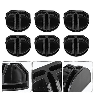 DOITOOL 40pcs Wire Cube Connectors Plastic Connector Wire Grid Cube Organizer Connector for Modular Closet Storage Organizer Wire Shelving 3. 5x2. 3cm