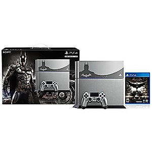 PlayStation 4 500GB Console - Batman Arkham Knight Bundle Limited Edition[Discontinued] (Renewed)