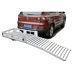MAXXHAUL 70275 Aluminum Cargo Carrier | With 60" Folding Ramp | 53.5" x 29"