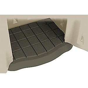 Rubbermaid Vertical Resin Weather Resistant Outdoor Storage Shed, 2x2.5 ft., Olive and Sandstone, for Garden/Backyard/Home/Pool